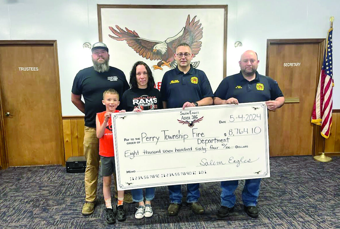 Salem Eagles donation | News, Sports, Jobs - Morning Journal